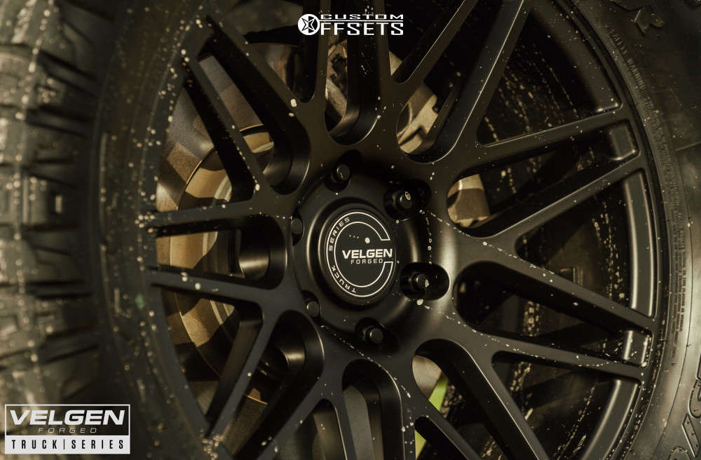 2022 Ram 1500 with 20x10 -6 Velgen Vf9 and 325/60R20 Nitto Ridge ...