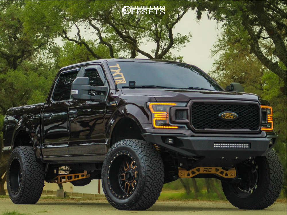 2018 Ford F-150 with 22x12 -50 Ballistic Tomahawk and 37/13.5R22 Venom ...
