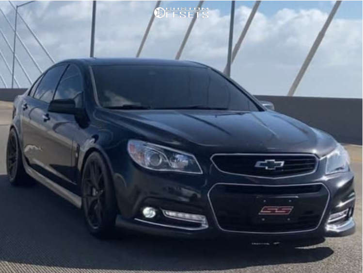 2014 Chevrolet SS with 19x8.5 35 Aodhan AFF7 and 255/40R19 Mickey ...