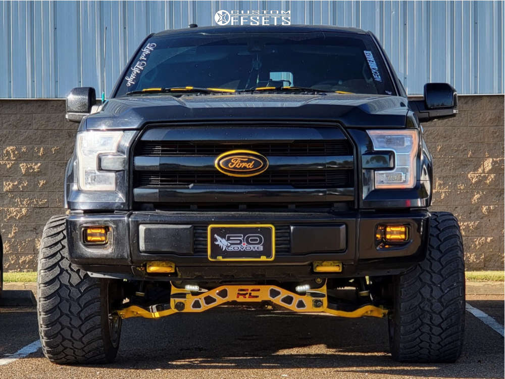 2016 Ford F-150 with 24x14 -75 Fuel Maverick and 35/13.5R24 AMP Mud ...