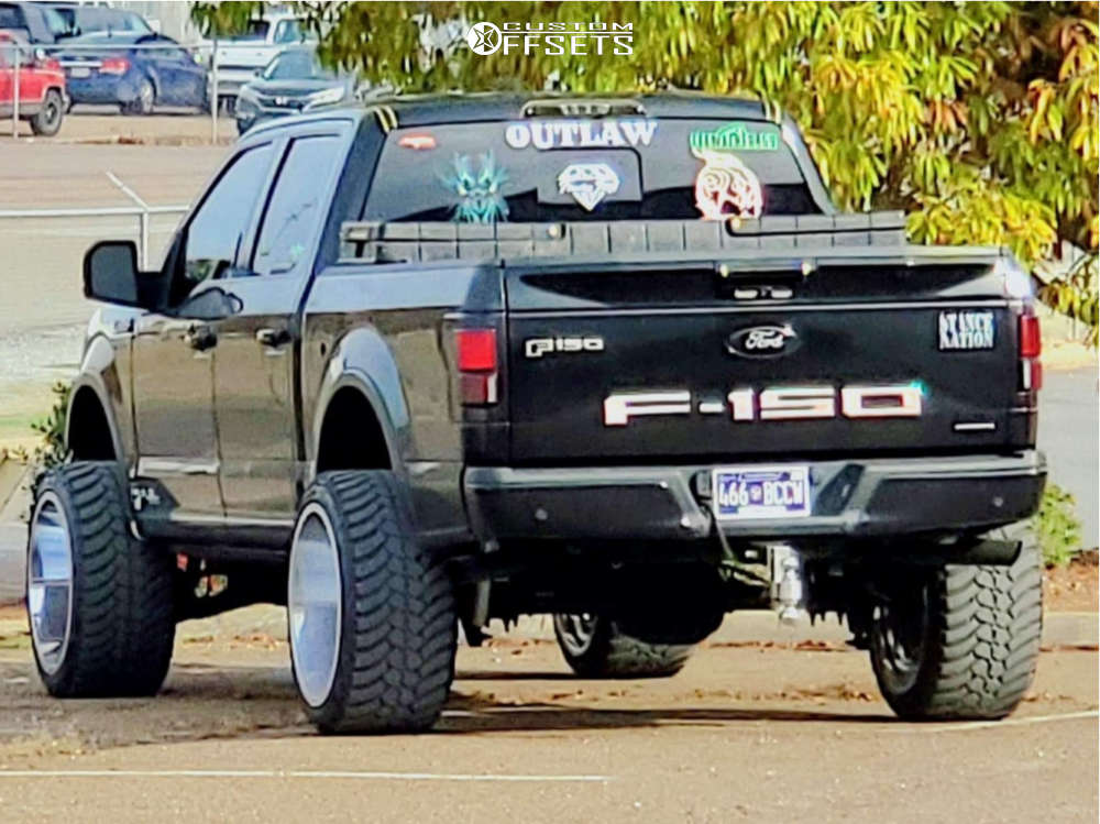2016 Ford F-150 with 24x14 -75 Fuel Maverick and 35/13.5R24 AMP Mud ...