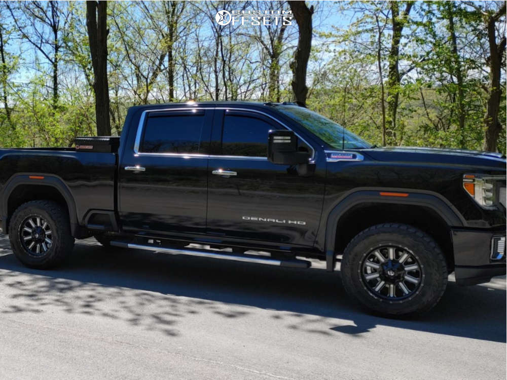 2020 GMC Sierra 2500 HD with 20x9 1 Fuel Hardline and 35/12.5R20 Toyo ...