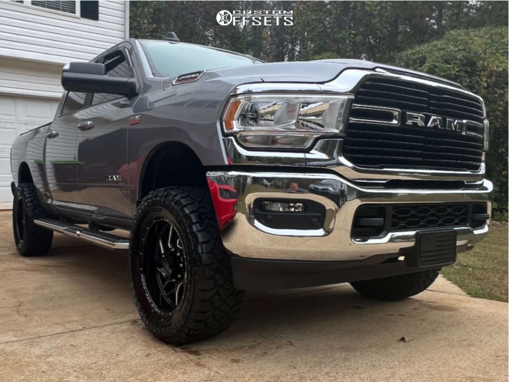 2019 Ram 2500 with 20x9 0 Weld Off-Road Fulcrum and 35/12.5R20 Kenda ...