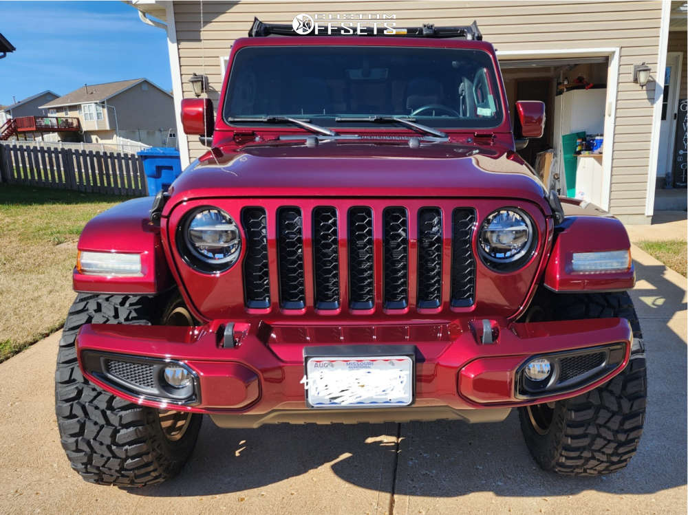 2021 Jeep Gladiator with 20x10 -25 Vision Korupt and 35/12.5R20 Cooper ...