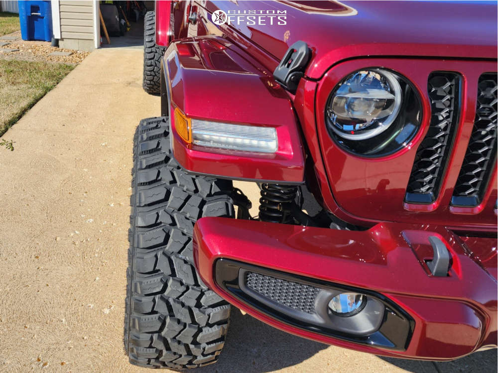 2021 Jeep Gladiator with 20x10 -25 Vision Korupt and 35/12.5R20 Cooper ...