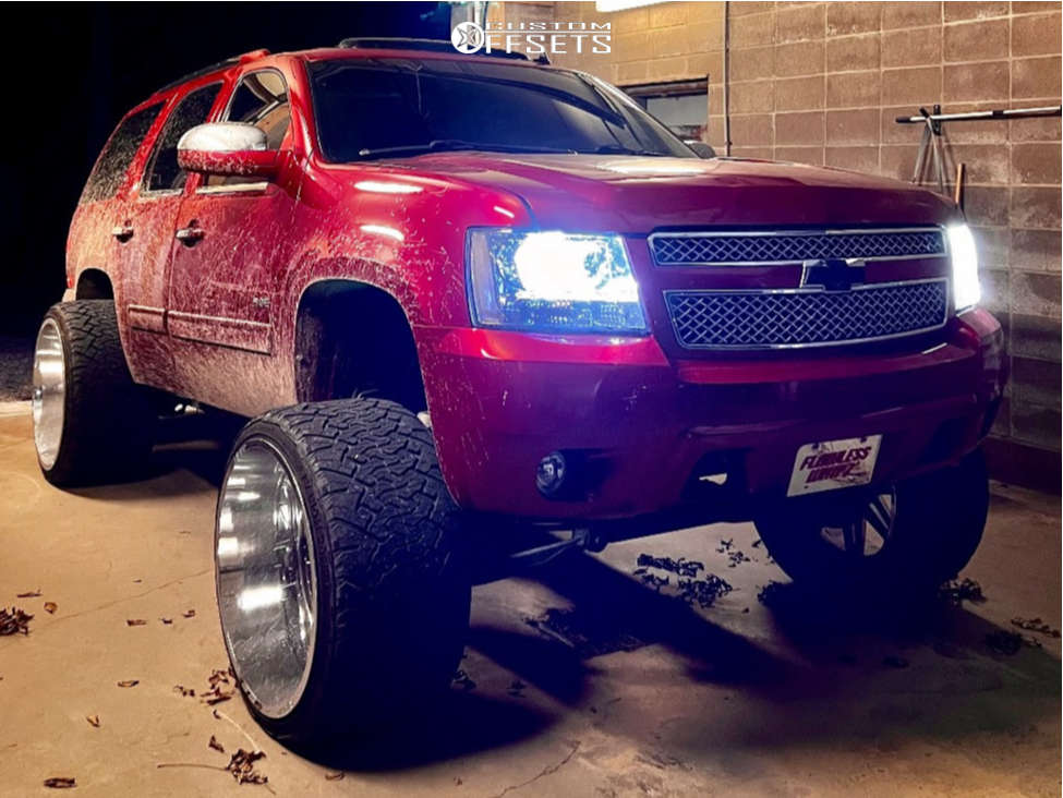 2013 Chevrolet Tahoe with 26x16 -106 RBP 82r and 35/15.5R26 Venom Power ...