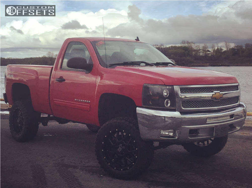 2013 Chevrolet Silverado 1500 Aggressive > 1" Outside Fender Suspension ...
