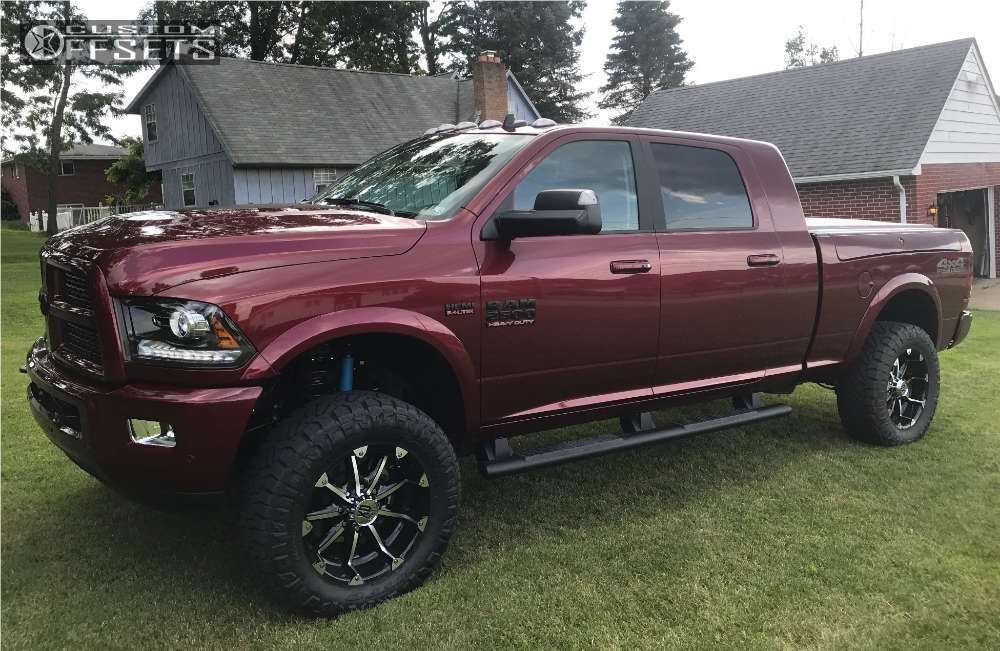 2017 Ram 2500 with 20x9 -12 XD XD779 and 35/12.5R20 Nitto Ridge ...