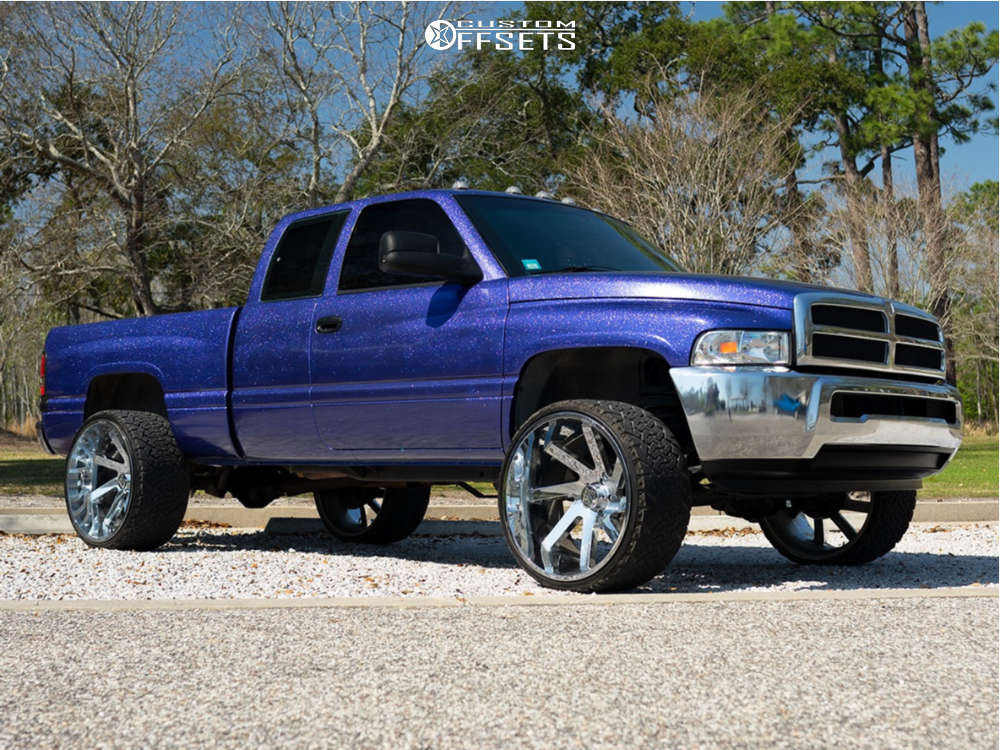 1996 Dodge Ram 1500 with 26x14 -81 ARKON OFF-ROAD Lincoln and 33/14 ...