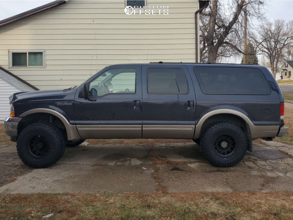 2000 Ford Excursion with 17x10 -25 Vision Tactical and 35/12.5R17 Kenda ...