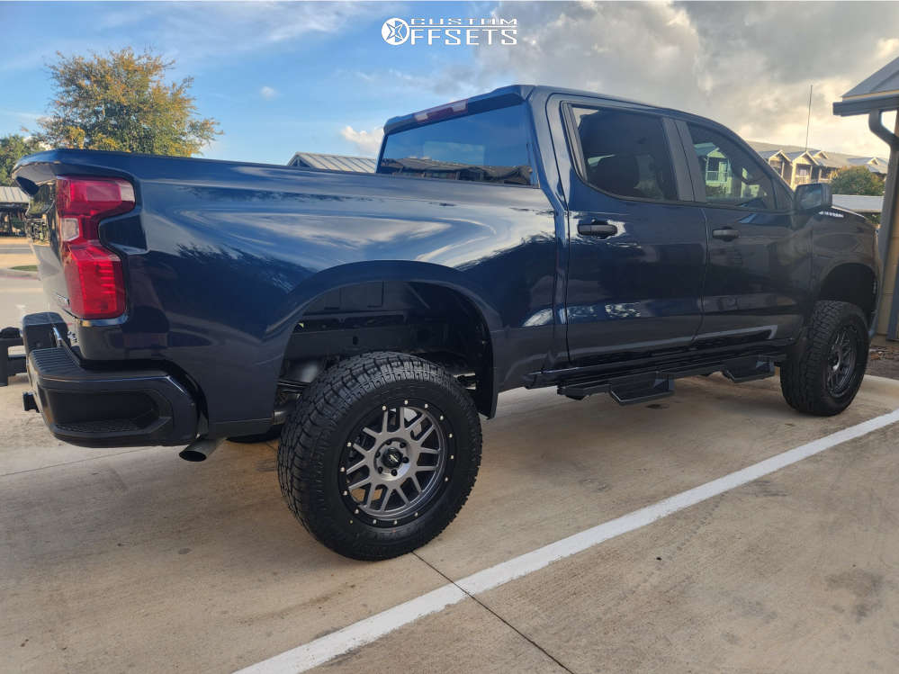 2022 Chevrolet Silverado 1500 with 20x9 -12 Pro Comp Series 40 and 35/ ...