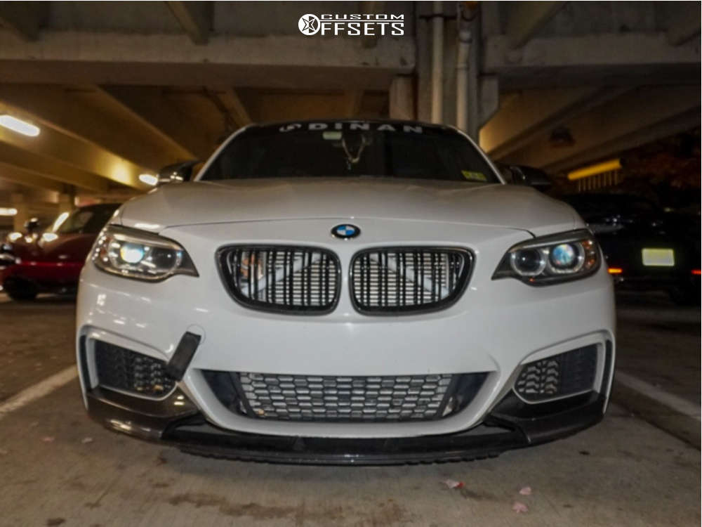 2015 BMW M235i XDrive with 18x8.5 35 Aodhan Aff7 and 245/35R18 ...