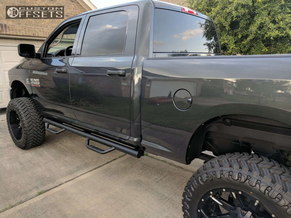 2013 Ram 2500 with 22x12 -44 Fuel Nutz and 37/13.5R22 Atturo Trail ...