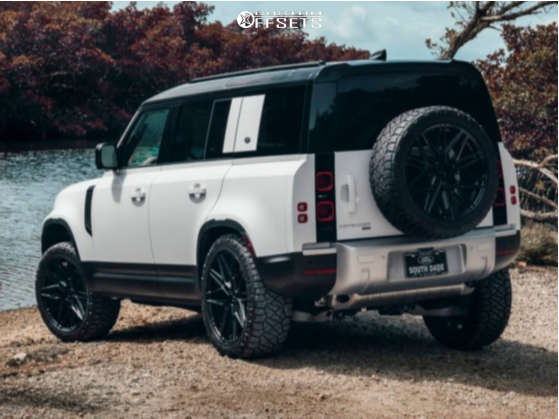 2023 Land Rover Defender 110 with 22x10.5 38 Vossen Hf7 and 285/45R22 ...
