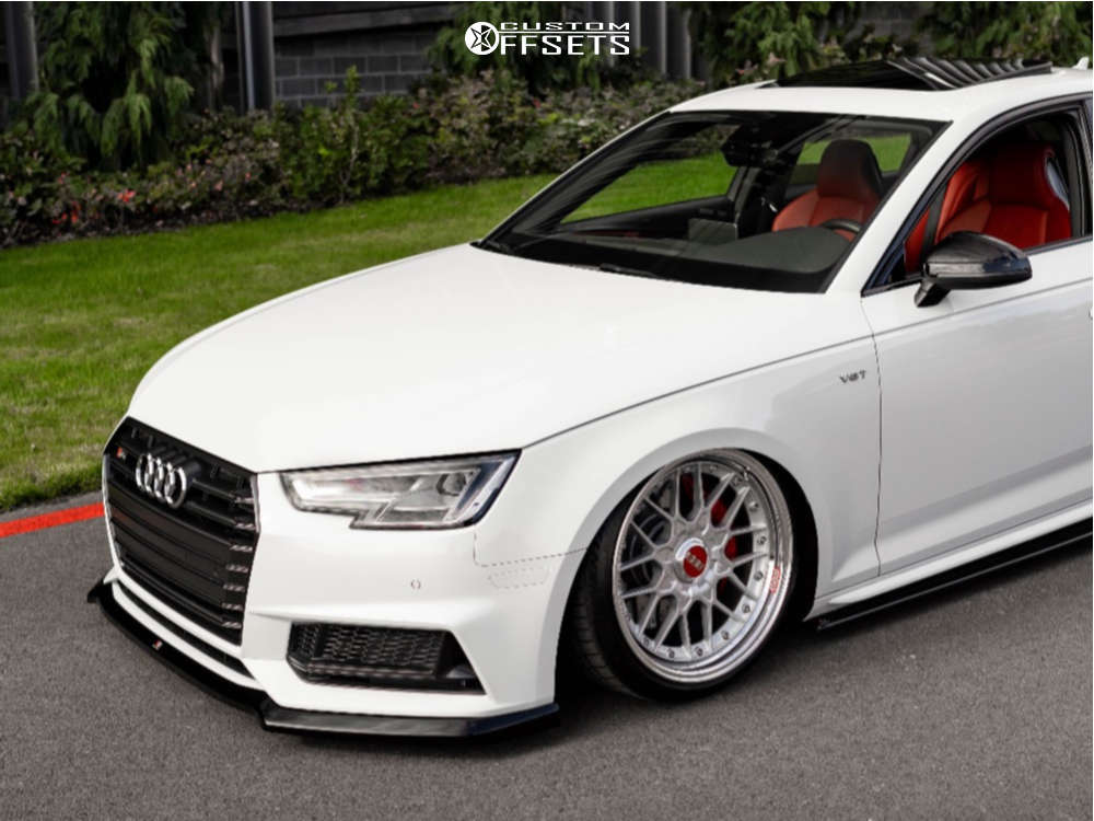 2018 Audi S4 with 19x10.5 38 BBS Rsii and 245/35R19 Continental ...