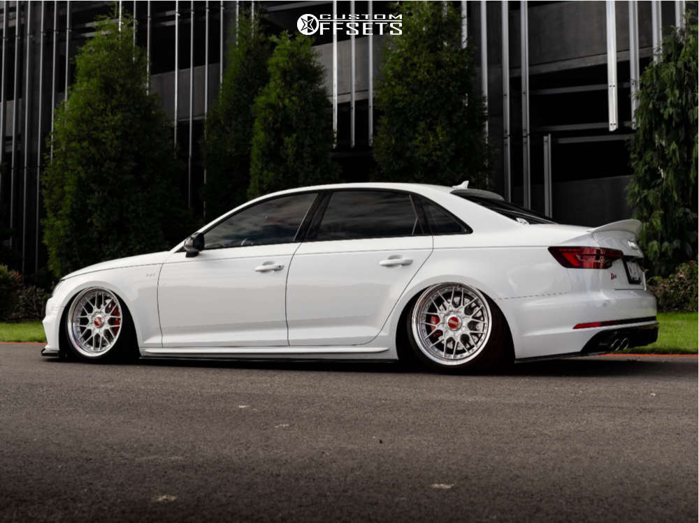 2018 Audi S4 with 19x10.5 38 BBS Rsii and 245/35R19 Continental Extremecontact Dws06 Plus and ...