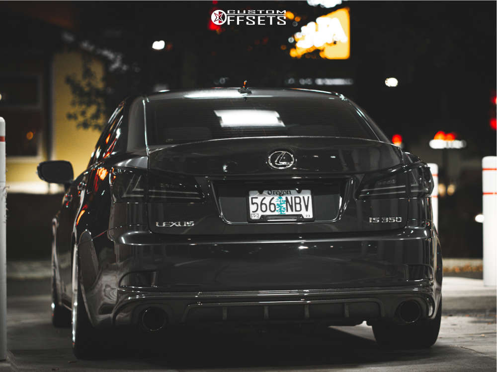 2010 Lexus IS350 with 19x8 45 TSW Valencia and 235/35R19 Toyo Tires ...