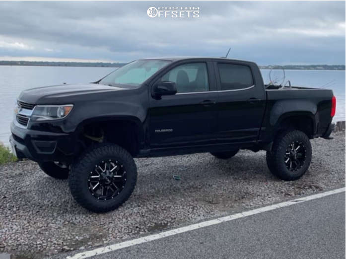 2016 Chevrolet Colorado with 18x9 0 Alloy Ion Style 141 and 275/70R18 ...