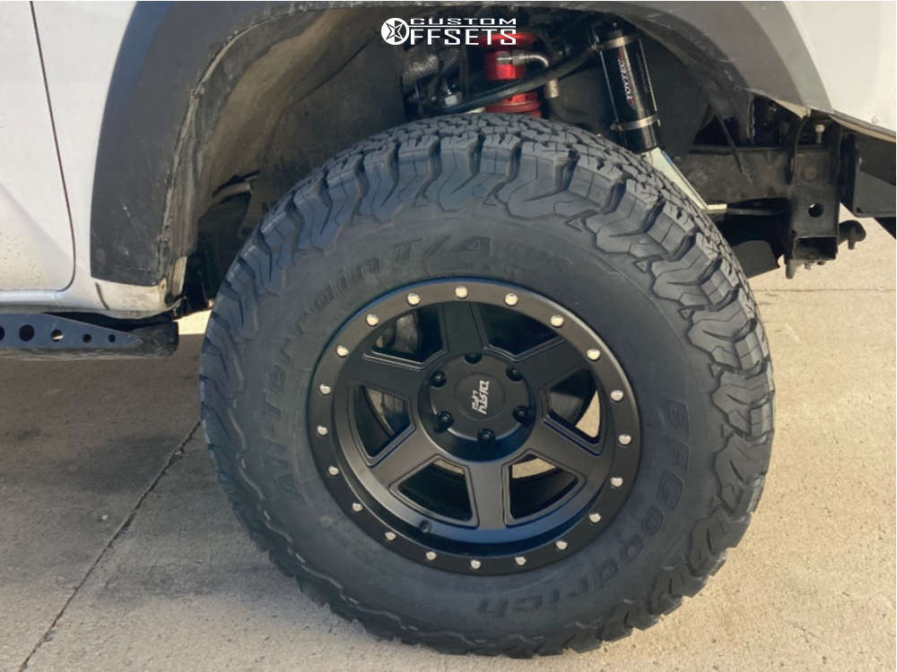 2018 Toyota Tacoma with 17x9 -38 Dirty Life Compound and 295/70R17 ...