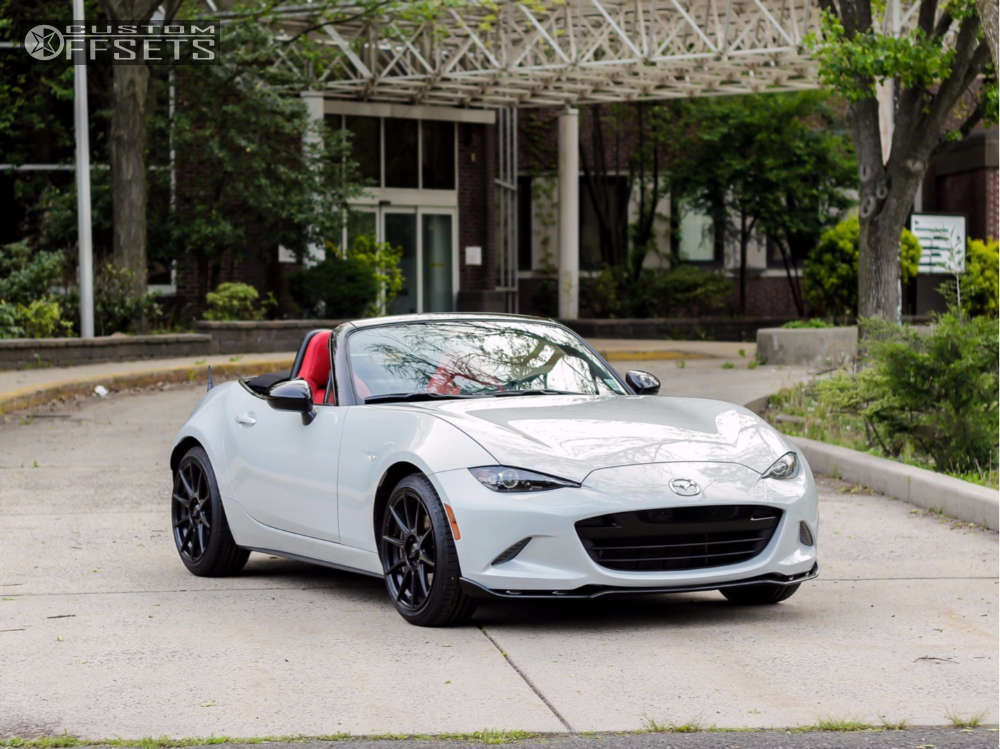 2016 Mazda MX-5 Miata with 17x8 45 Advanti Racing Storm S1 and 205 ...