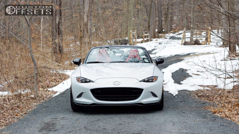 2016 Mazda MX-5 Miata with 17x8 45 Advanti Racing Storm S1 and 205 ...