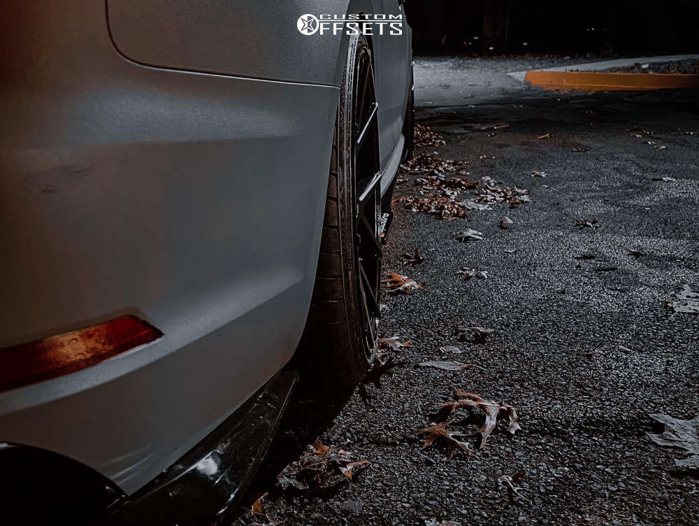 2017 Audi A4 Quattro with 20x10 35 Rotiform Kps and 235/35R20 Vercelli ...