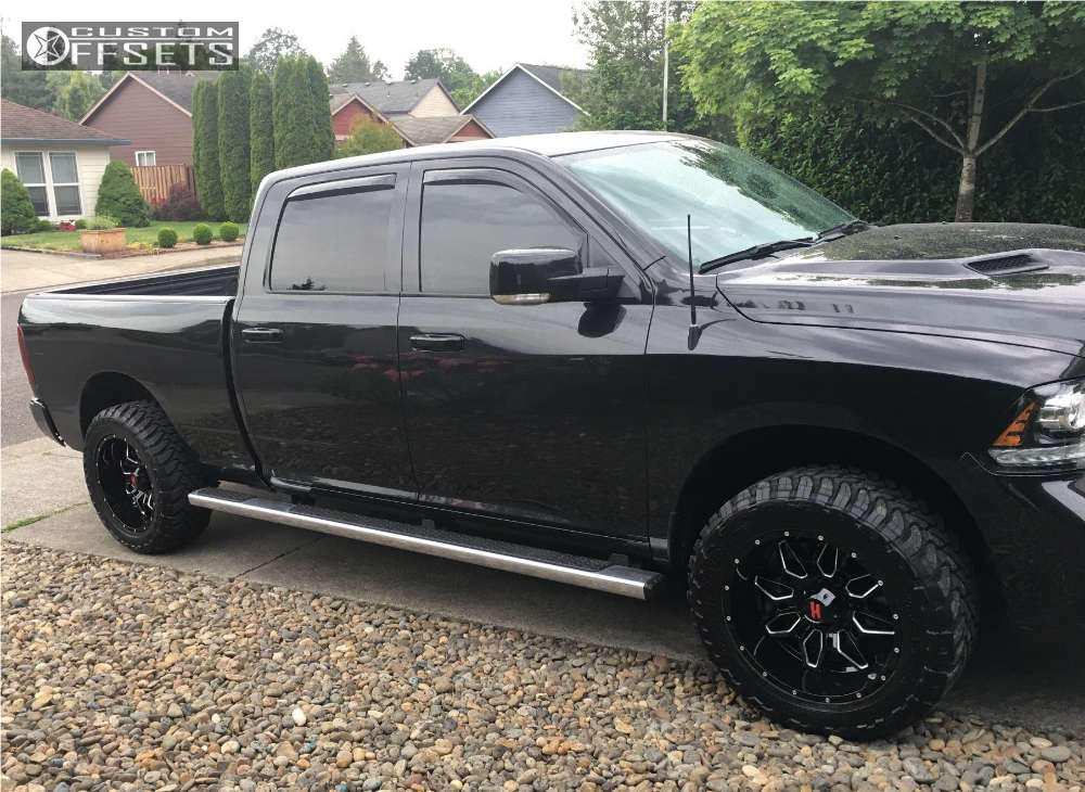 2017 Ram 1500 with 20x10 -24 Havok H109 and 33/12.5R20 Toyo Tires Open ...