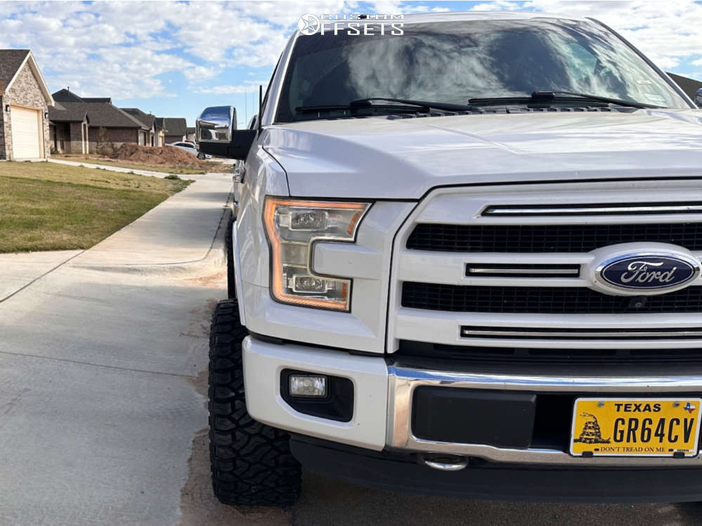 2016 Ford F-150 with 24x12 -44 KG1 Forged Trident and 33/12.5R24 Venom ...