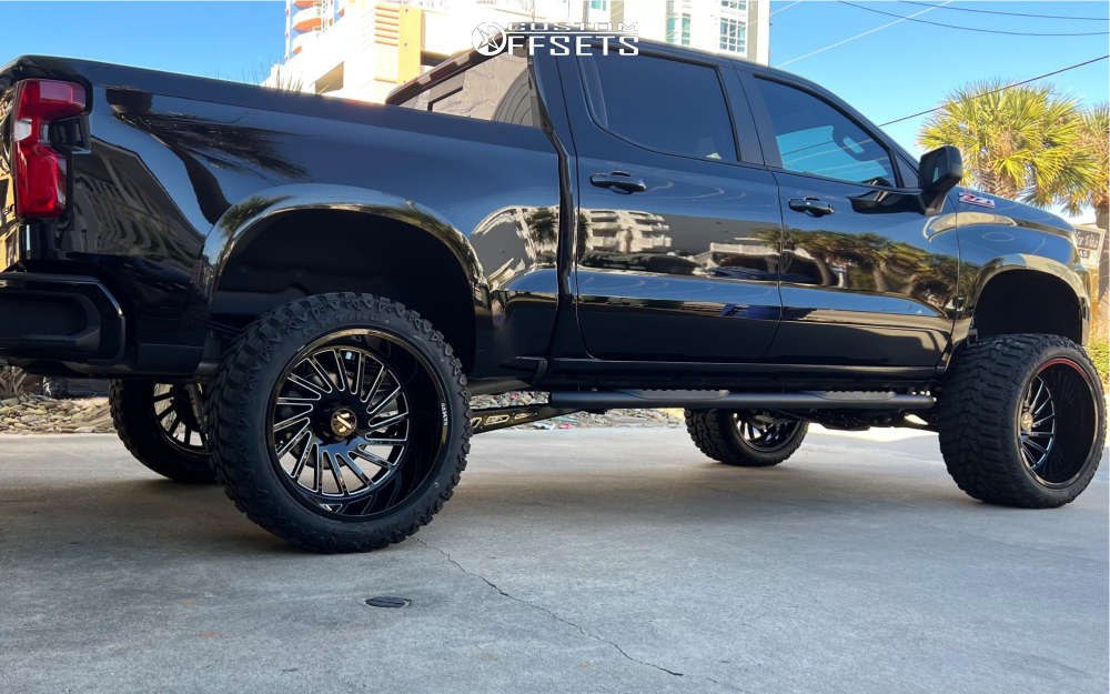 2020 Chevrolet Silverado 1500 with 24x14 -81 ARKON OFF-ROAD Caesar and ...