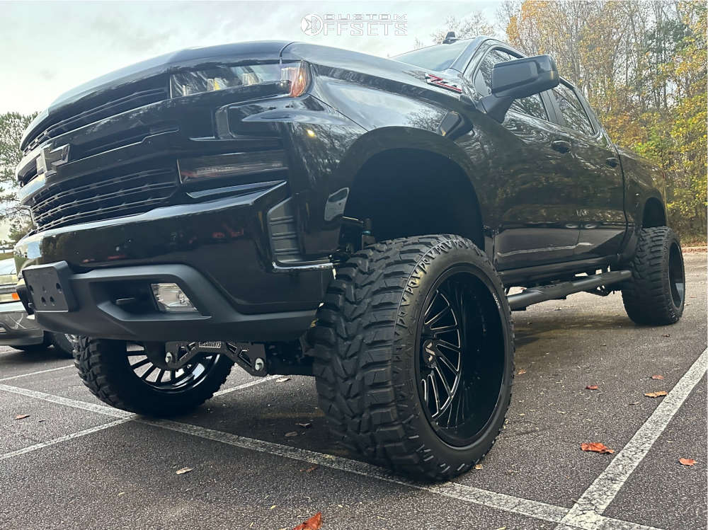 2020 Chevrolet Silverado 1500 with 24x14 -81 ARKON OFF-ROAD Caesar and ...