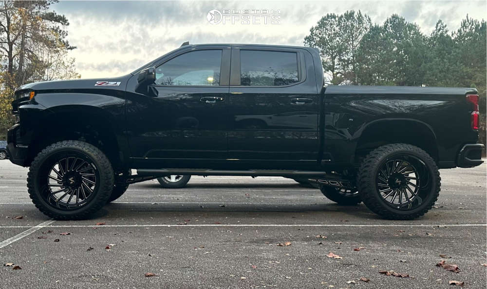 2020 Chevrolet Silverado 1500 with 24x14 -81 ARKON OFF-ROAD Caesar and ...