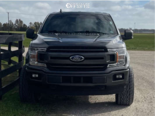 2018 Ford F-150 with 20x12 -51 Vision Sliver and 305/50R20 Toyo Tires ...