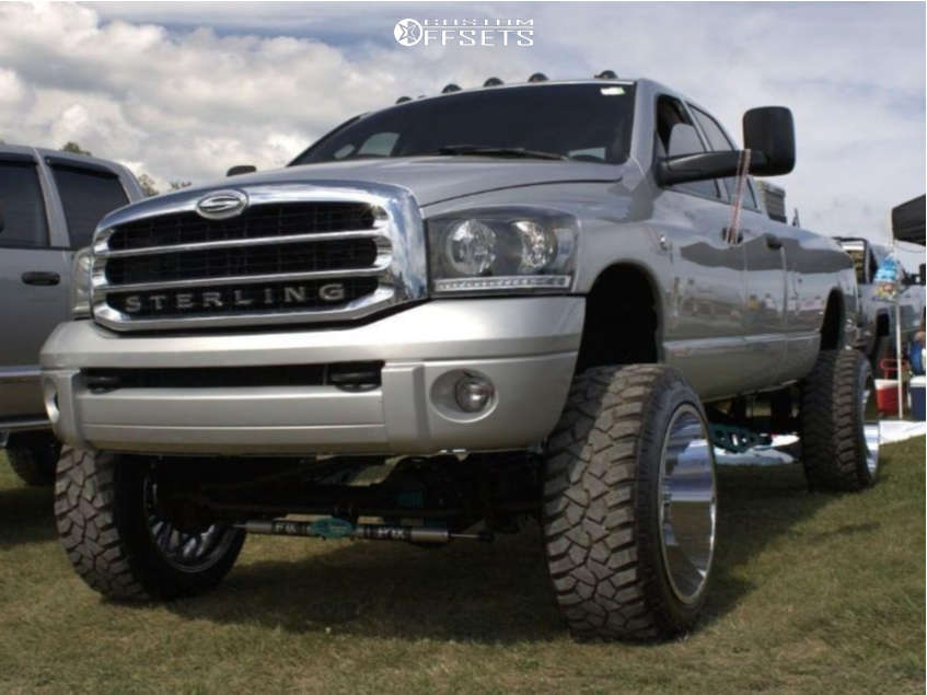2006 Dodge Ram 3500 with 24x14 -81 ARKON OFF-ROAD Caesar and 37/13.5R24 ...