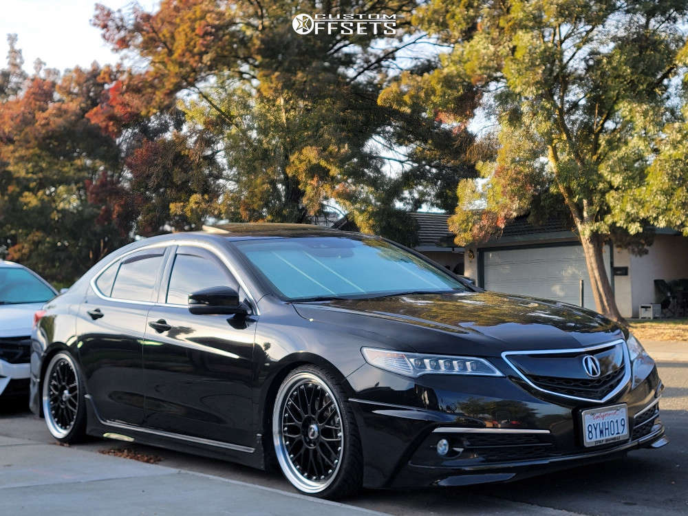 2015 Acura TLX with 20x8.5 32 XXR 521 and 235/30R20 Advanta Hp Z01 and Lowering Springs | Custom ...