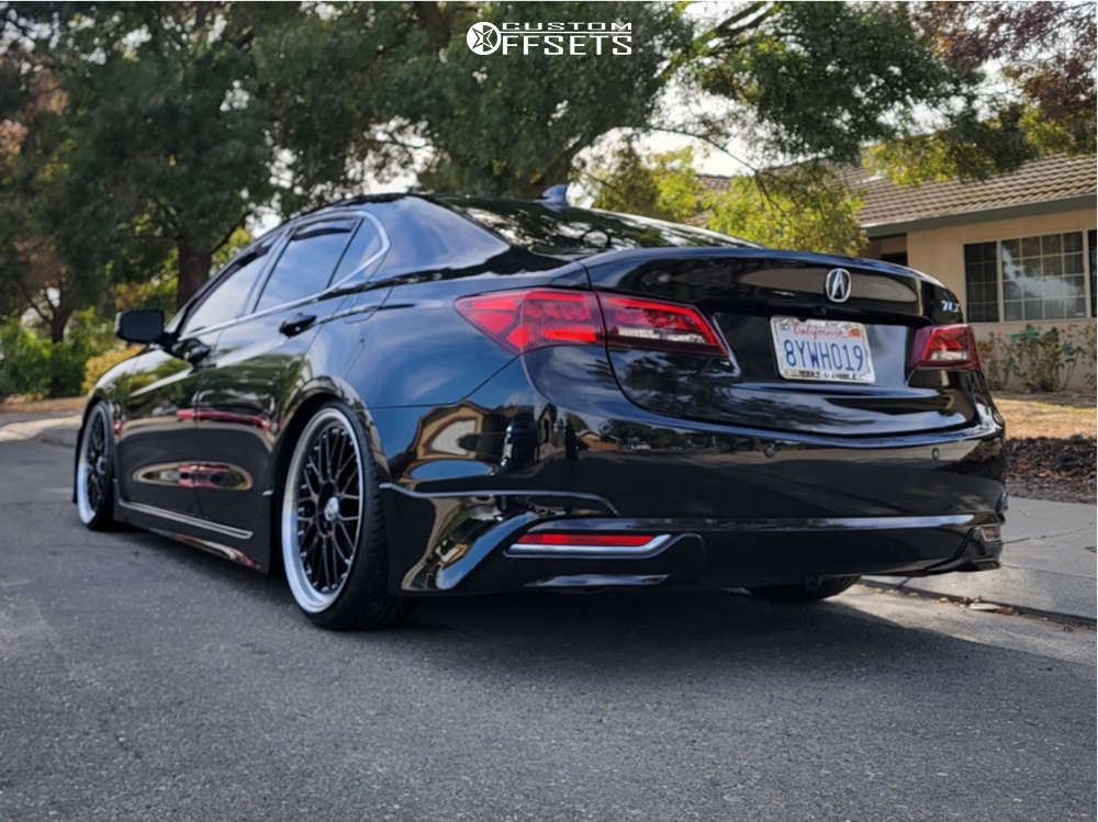 2015 Acura TLX with 20x8.5 32 XXR 521 and 235/30R20 Advanta Hp Z01 and ...