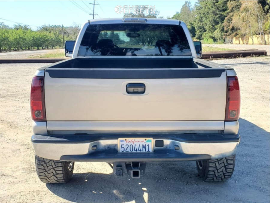 2003 Chevrolet Silverado 1500 with 20x12 -51 Vision Rocker and 33/12 ...