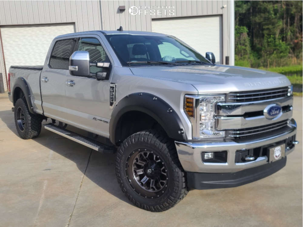 2019 Ford F-250 Super Duty with 20x10 -18 Fuel Crush and 35/12.5R20 ...
