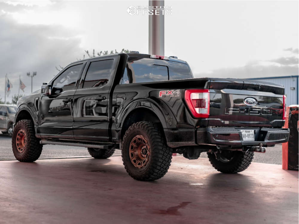 2022 Ford F-150 with 17x9 -12 Fuel Vengeance and 315/70R17 BFGoodrich ...
