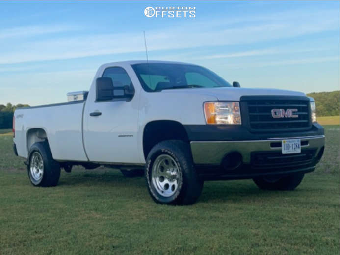 2011 GMC Sierra 1500 with 17x9 -6 Pro Comp 69 and 265/70R17 BFGoodrich ...