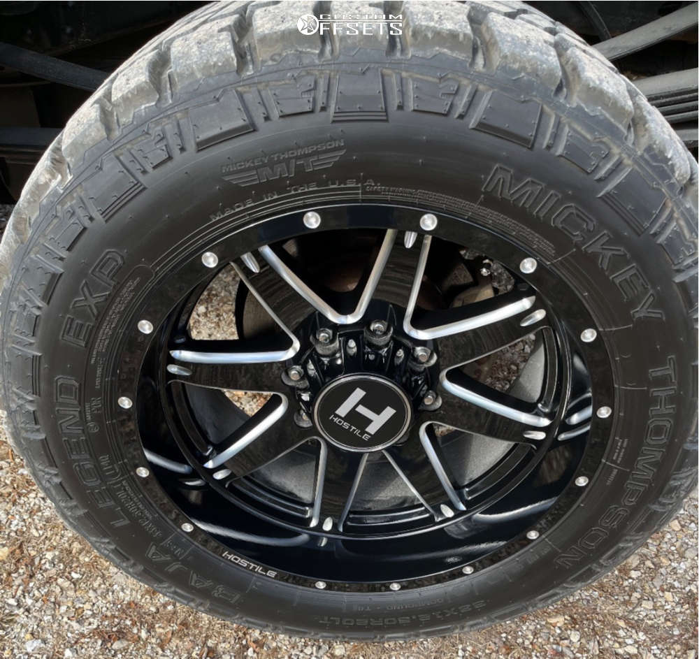 2001 Ford F-250 Super Duty with 20x10 -19 Hostile Alpha and 33/12.5R20 ...