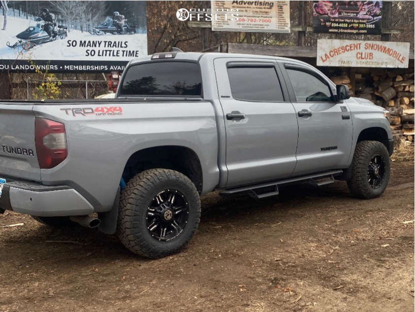 2020 Toyota Tundra with 18x9 -12 Anthem Off-Road Equalizer and 285 ...