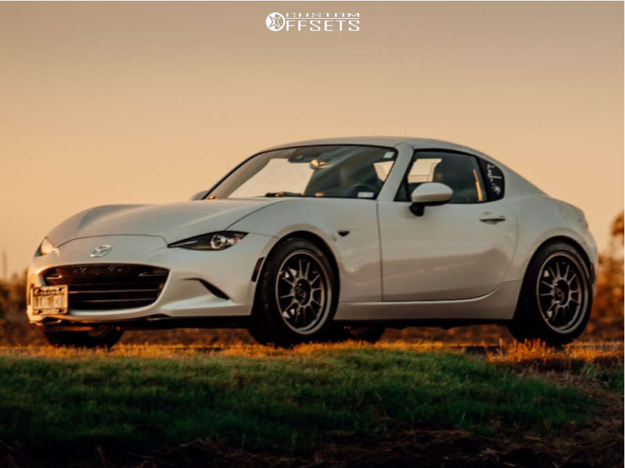 2019 Mazda MX-5 Miata with 17x9 45 Konig Hypergram and 235/40R17 Nitto ...