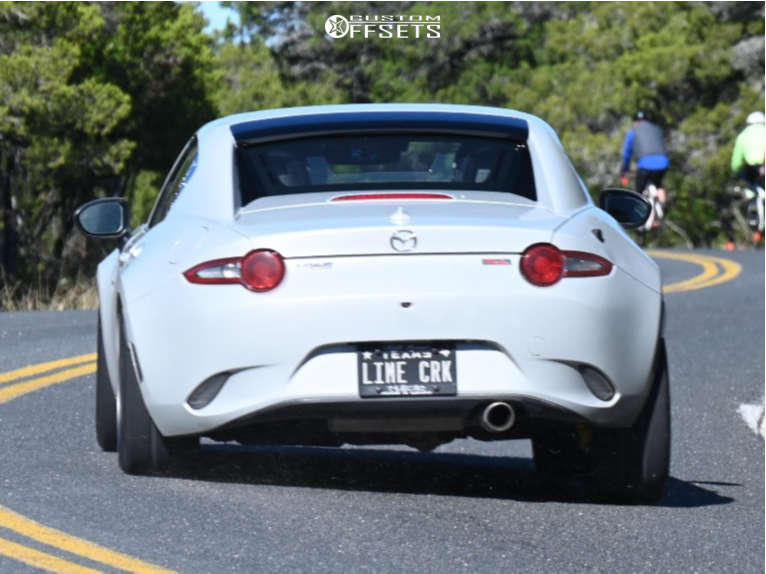 2019 Mazda MX-5 Miata with 17x9 45 Konig Hypergram and 235/40R17 Nitto ...