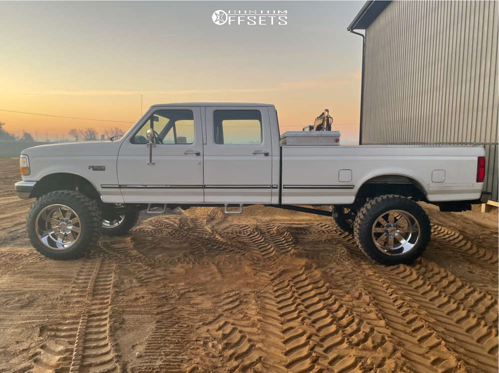 1993 Ford F-350 with 22x14 -76 Moto Metal Mo962 and 37/13.5R22 Ironman ...