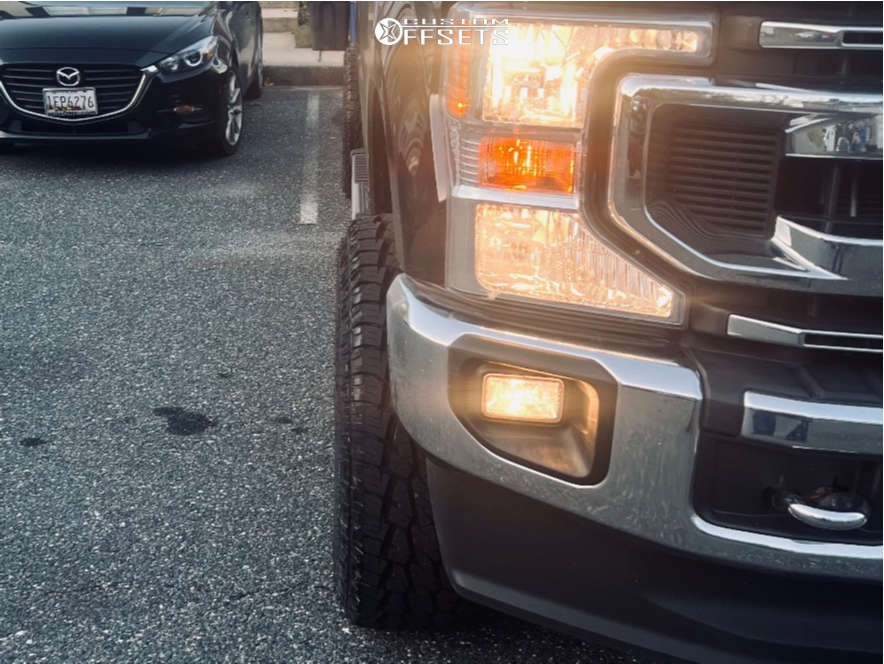 2021 Ford F-250 Super Duty with 20x10 -18 Pro Comp Series 72 and 35/12 ...