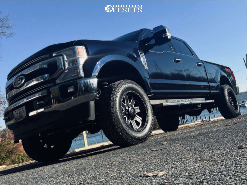 2021 Ford F-250 Super Duty with 20x10 -18 Pro Comp Series 72 and 35/12 ...