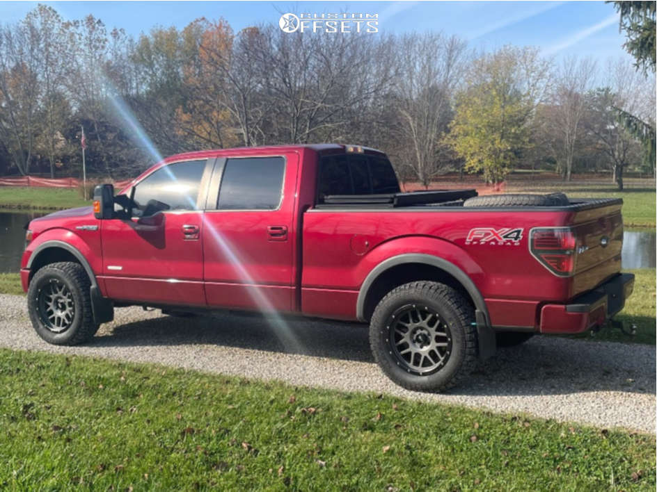 2014 Ford F-150 with 20x9 -12 Pro Comp Series 40 and 275/65R20 Kenda ...