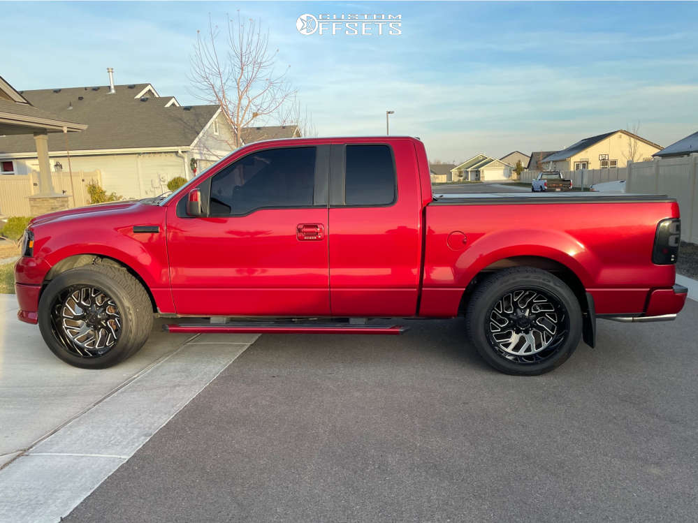 2007 Ford F-150 with 22x12 -44 K2 Offroad Shockwave and 305/45R22 Nitto ...