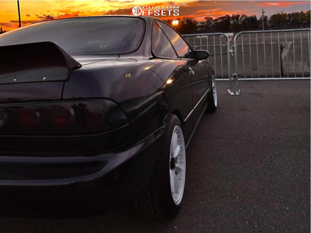 2000 Acura Integra with 16x8 25 Enkei Compe and 205/45R16 Nitto Neo Gen ...