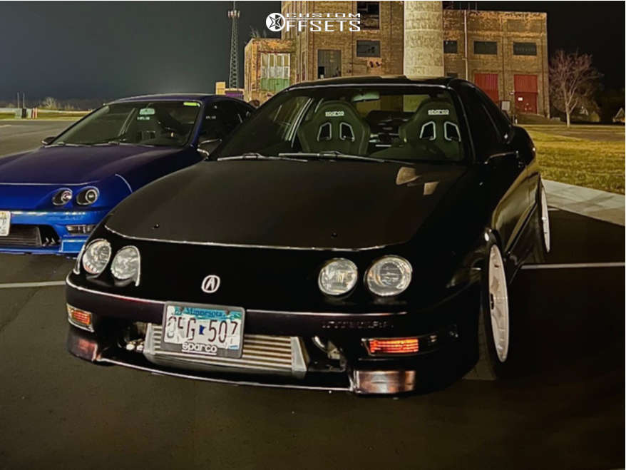 2000 Acura Integra with 16x8 25 Enkei Compe and 205/45R16 Nitto Neo Gen ...